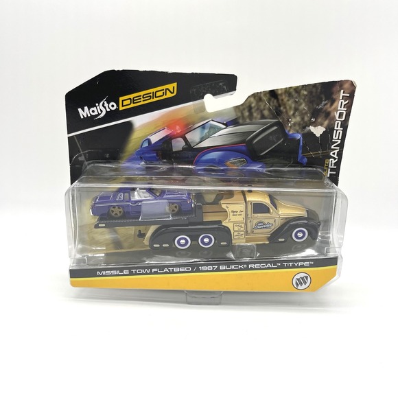 maisto | Toys | Maisto Design Elite Transport Missile Tow Flatbed 987 ...